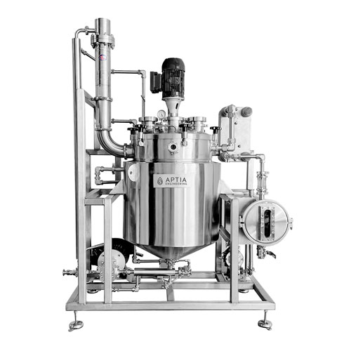 Solvent Recovery & Decarb Reactor For Hemp | Aptia Engineering